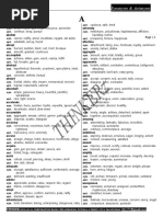 Advanced English Vocabulary List With Meanings & Examples | PDF | Adjective