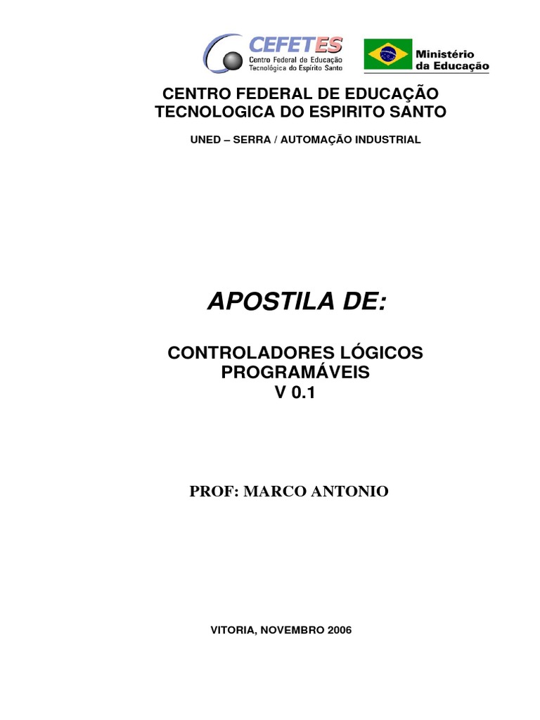 Controladores Logicos Programaveis (CLP) | PDF | Relé | Controlador ...