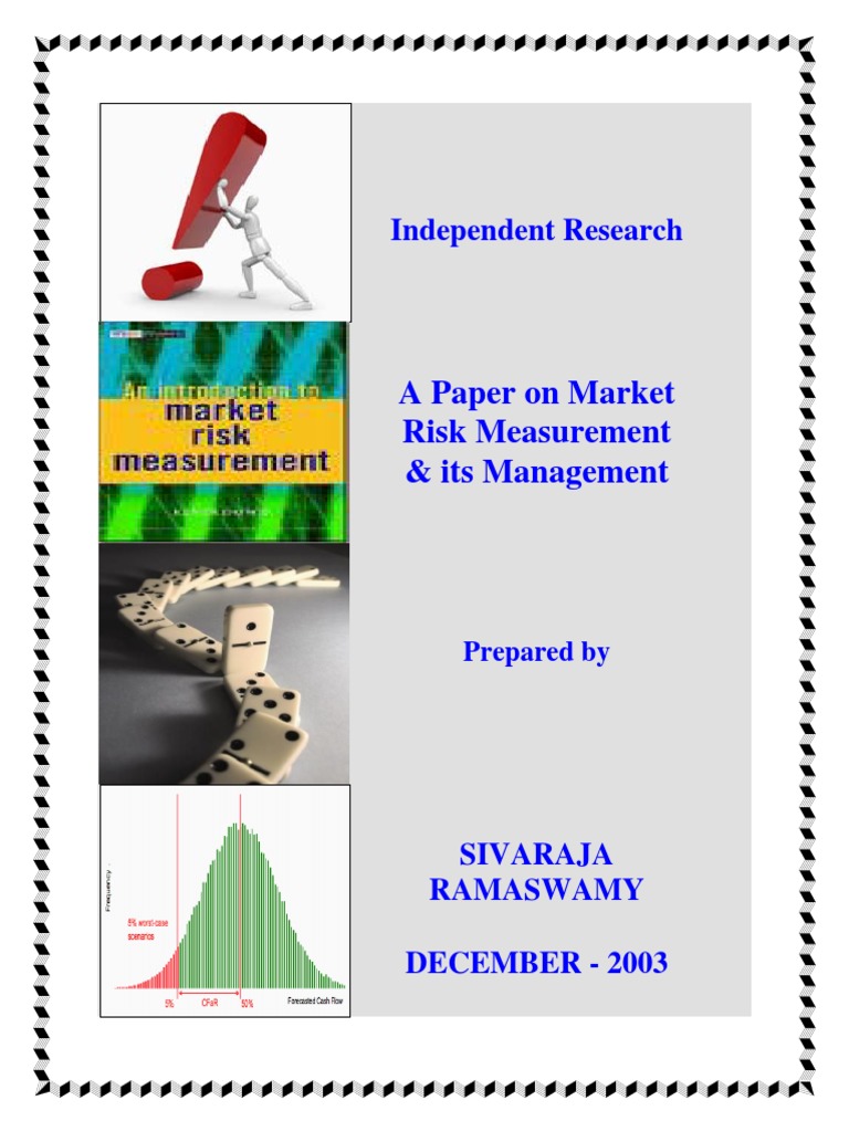 Market Risk Measurement & Management PDF | PDF