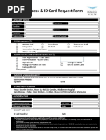 Access Card Form | PDF
