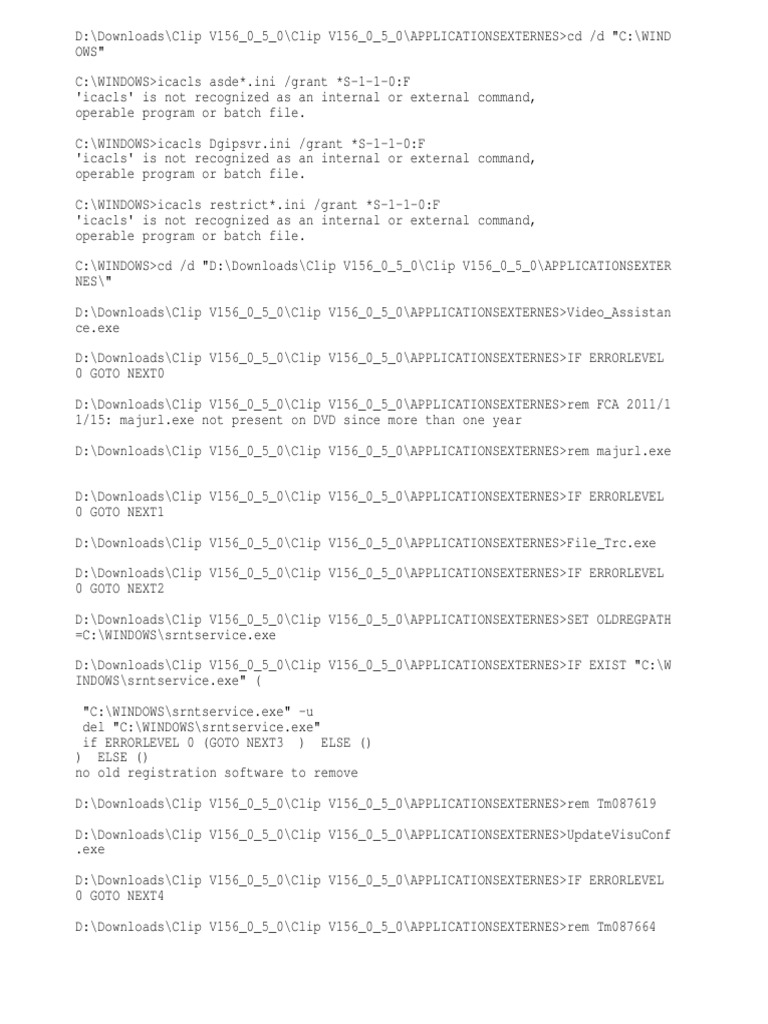 Clip Batch | PDF | Data Type | String (Computer Science)
