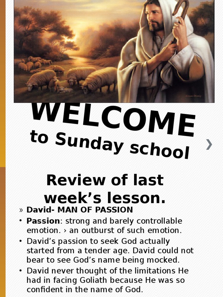 Welcome: To Sunday School | PDF | Evangelism | Jesus
