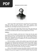 Materi Teori Sosiologi Auguste Comte | PDF