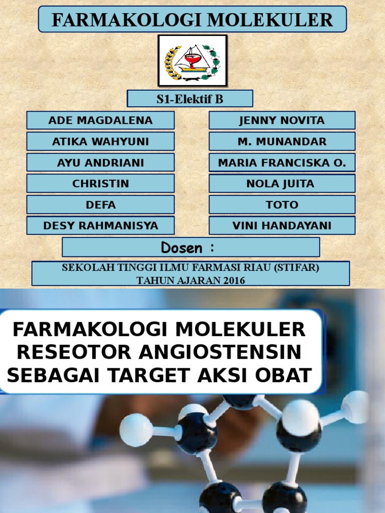 Farmakologi Molekuler Angiostensin | PDF