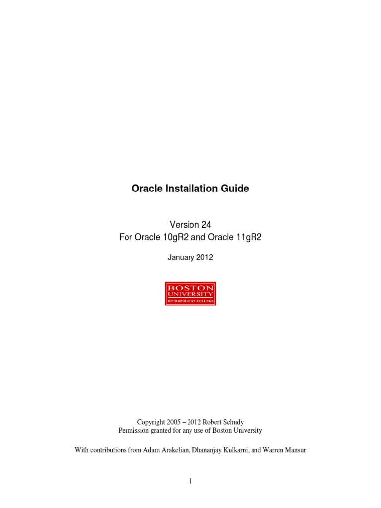 Oracle Installation Guide V24 Pdf Pdf Oracle Database Microsoft Windows