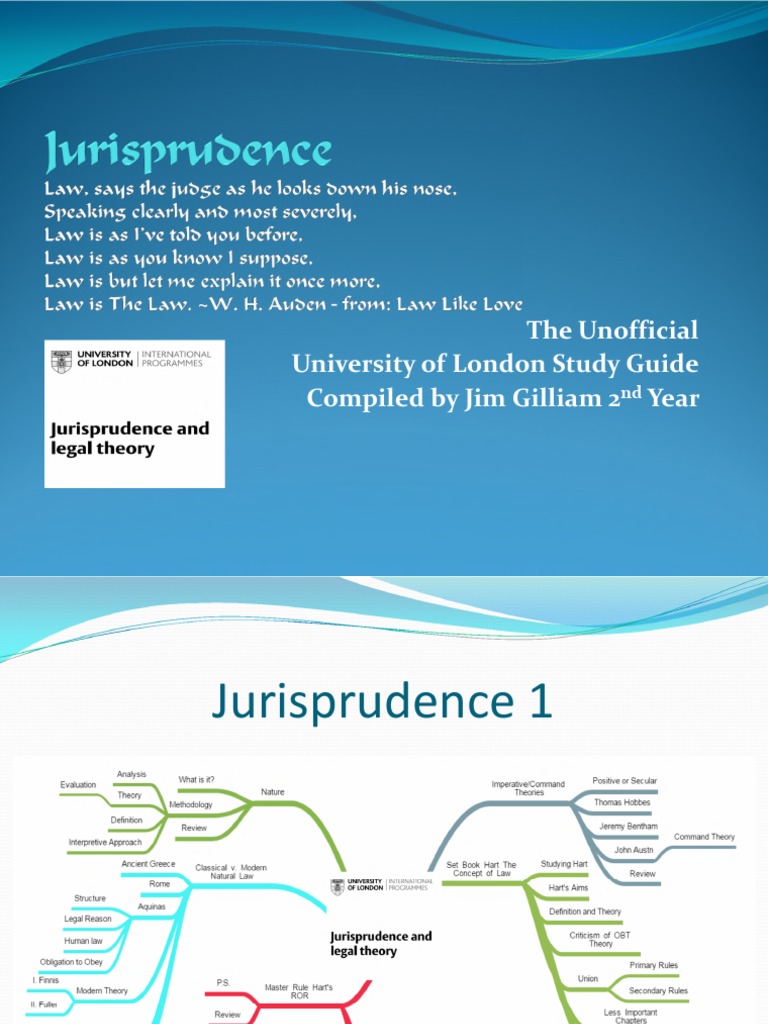 Jurisprudence Study Guide Overview | PDF