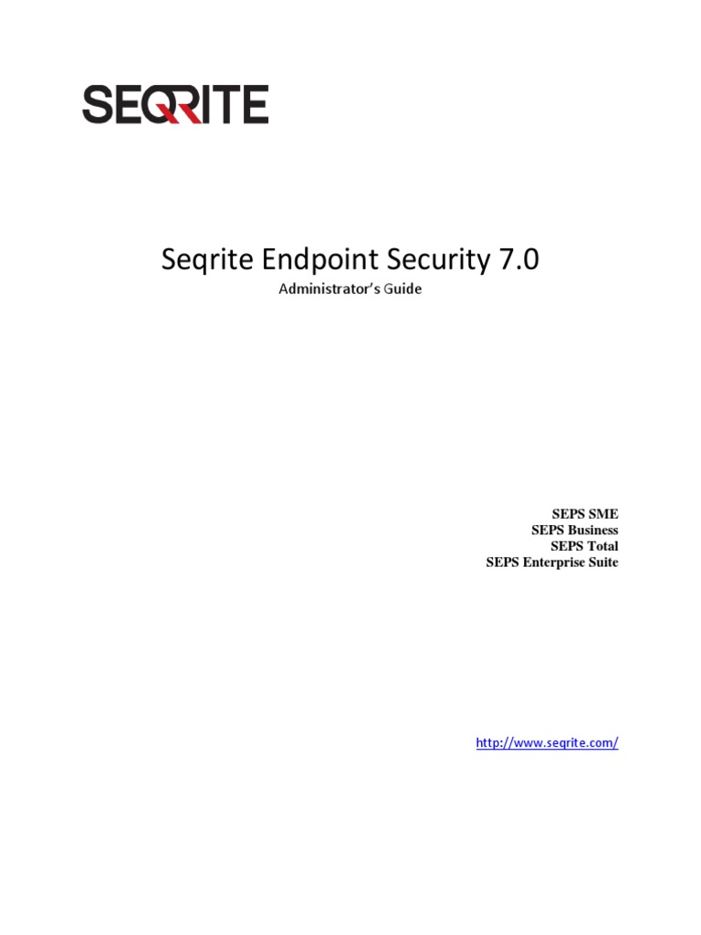 Seqrite Endpoint Security EPS Administrator Guide | PDF | Computer Virus | Computer Network