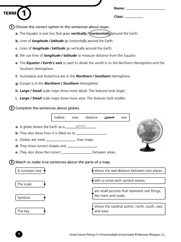 C0337-Socialscience03 Cam Term1 Test | PDF | Longitude | Latitude