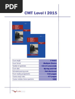 CMT Level - 1 | PDF | Technical Analysis | Algorithmic Trading