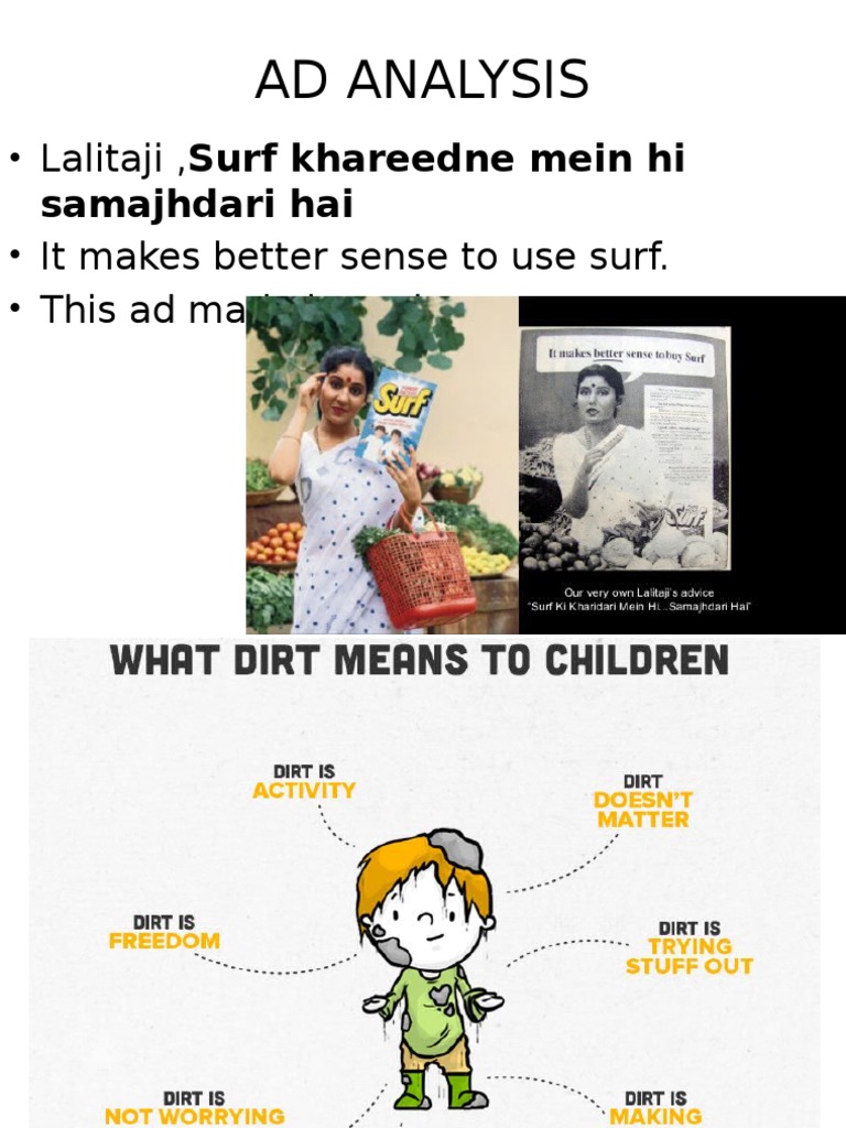 Lalitaji's Surf Ad Impact Analysis | PDF