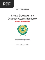 Standard Street Dimension | PDF | Street | Urban Planning