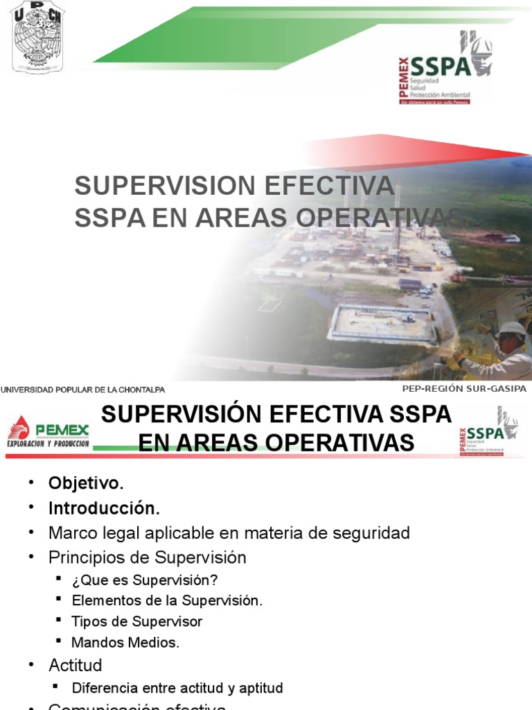 Supervision Efectiva en Sspa | Calidad (Negocios) | Liderazgo