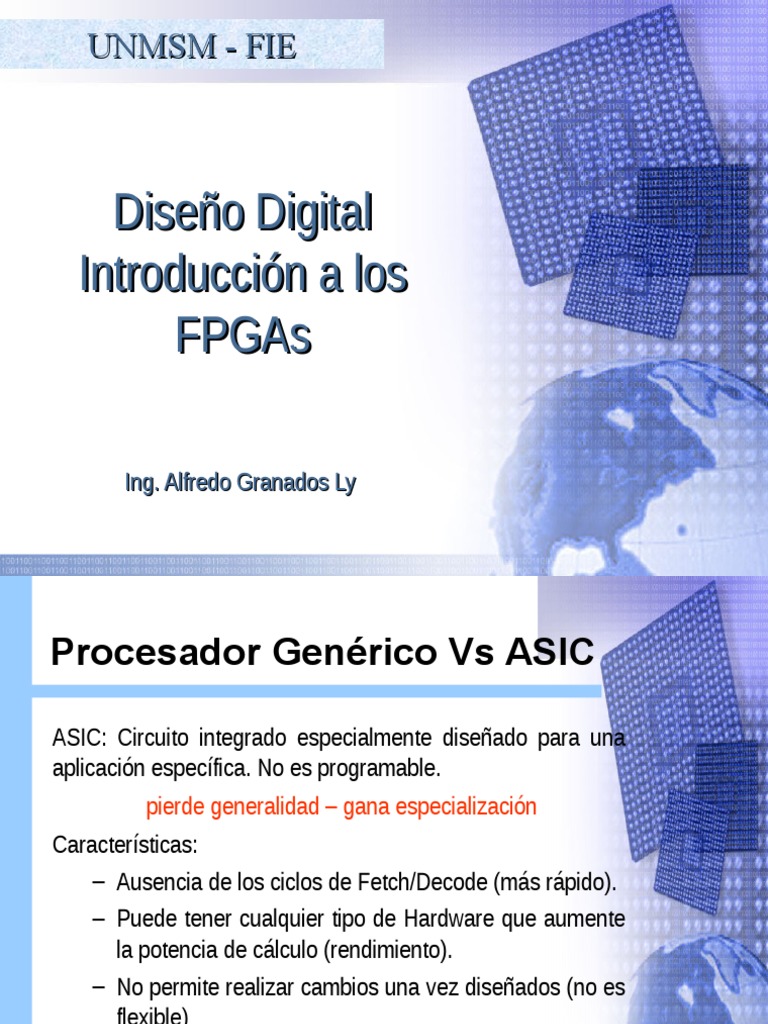 Clase 1 - Introducción A Los FPGA | PDF | Arreglos de compuertas lógicas programables en sitio ...