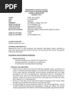 SOCO Written Report | PDF | Autopsy | Respiratory Tract