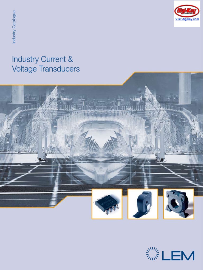 LEM Current & Voltage Transducers Guide | PDF