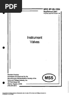 MSS SP 80-2013 | PDF