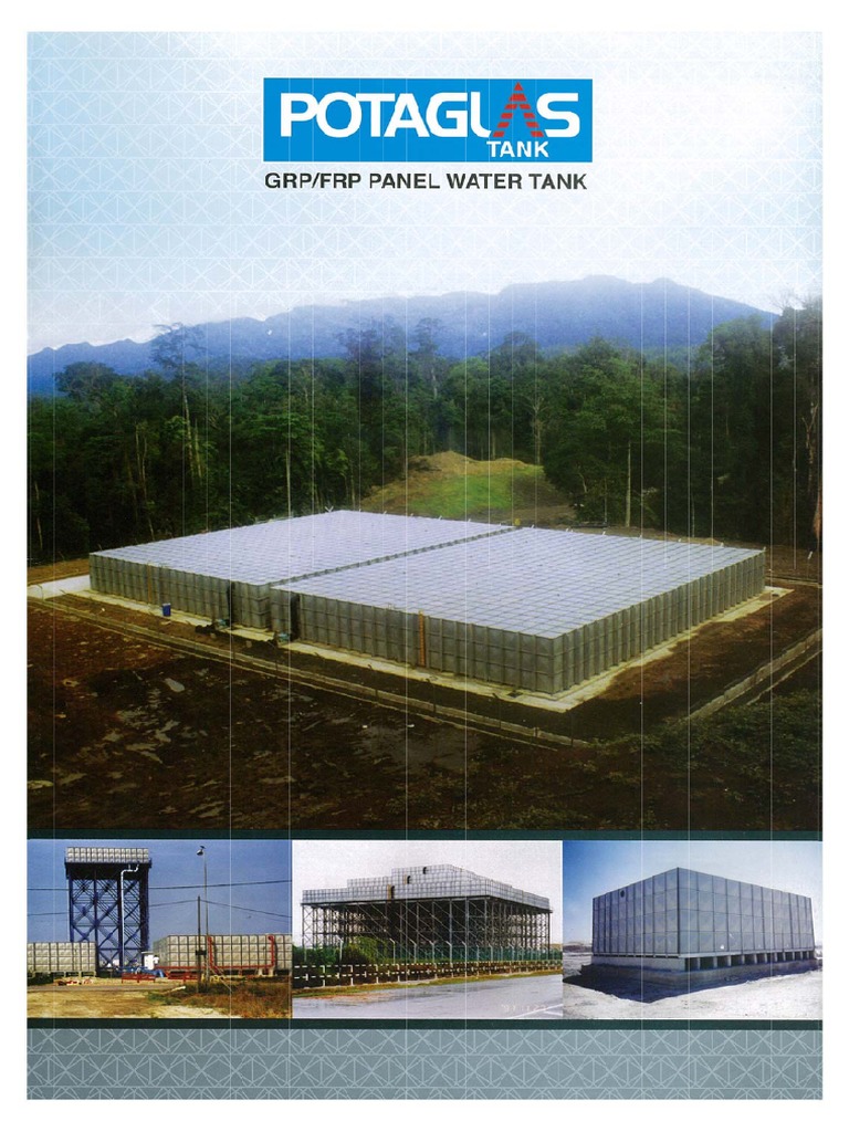 Potaglas Water Tank Catalogue PDF | PDF