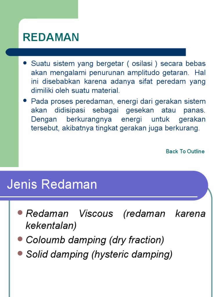 Jenis Redaman | PDF