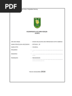 Format KAK Pengadaan Barang dan Jasa | PDF