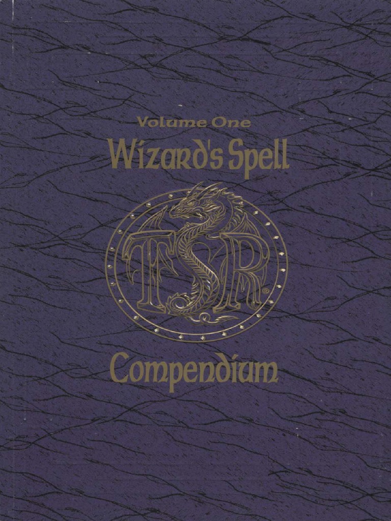 Wizards Spell Compendium Volume 1 | PDF