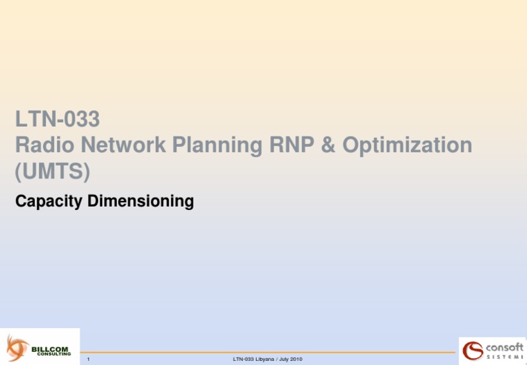 Radio Network Planning & Optimization | PDF | Computers | Technology & Engineering