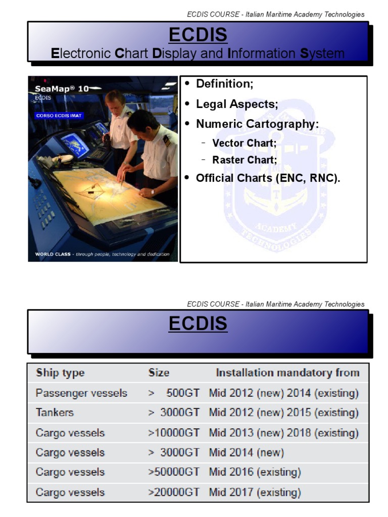 ECDIS Legal Aspects NumericChart ENC RNC | PDF | Geography | Science