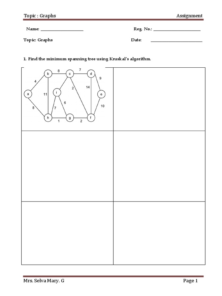 Graphs Assignment Pdf Algorithms Algorithms And Data Structures