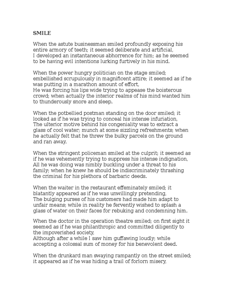 SMILE | PDF