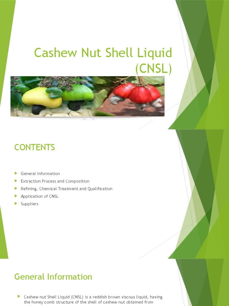 Cashew Nut Shell Liquid (CNSL).Eng | Paint | Industries