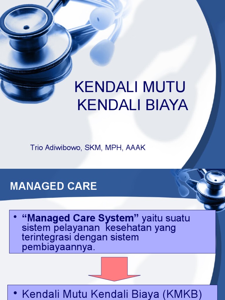 Kendali Mutu Kendali Biaya Pdf