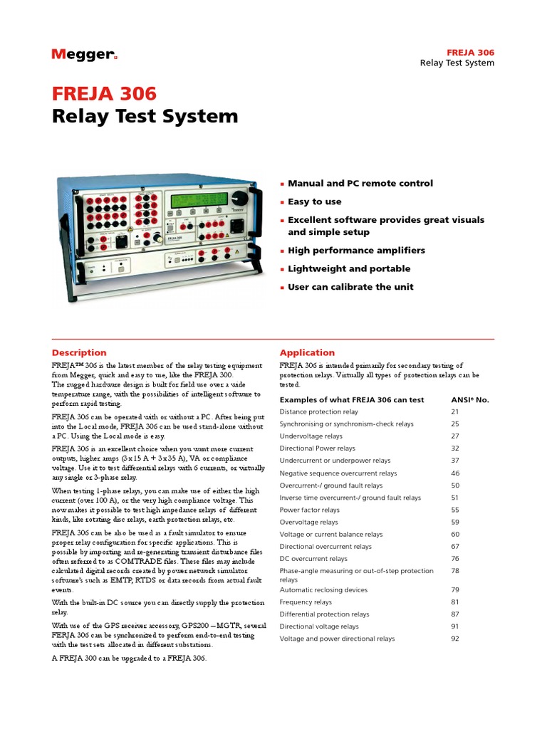 FREJA-306 Data Sheet | PDF