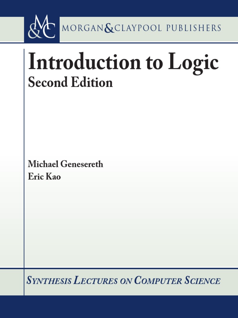 Introduction To Logic | Download Free PDF | First Order Logic | Logic Introduction To Logic | Download Free PDF | First Order Logic | Logic