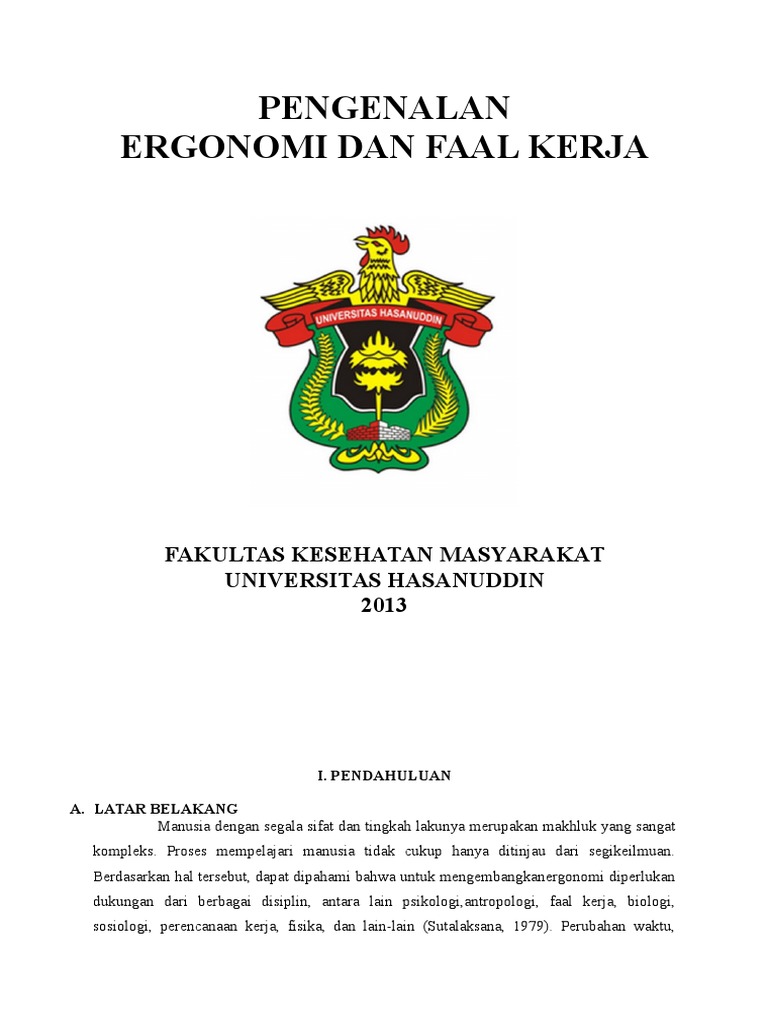 Faal Kerja | PDF