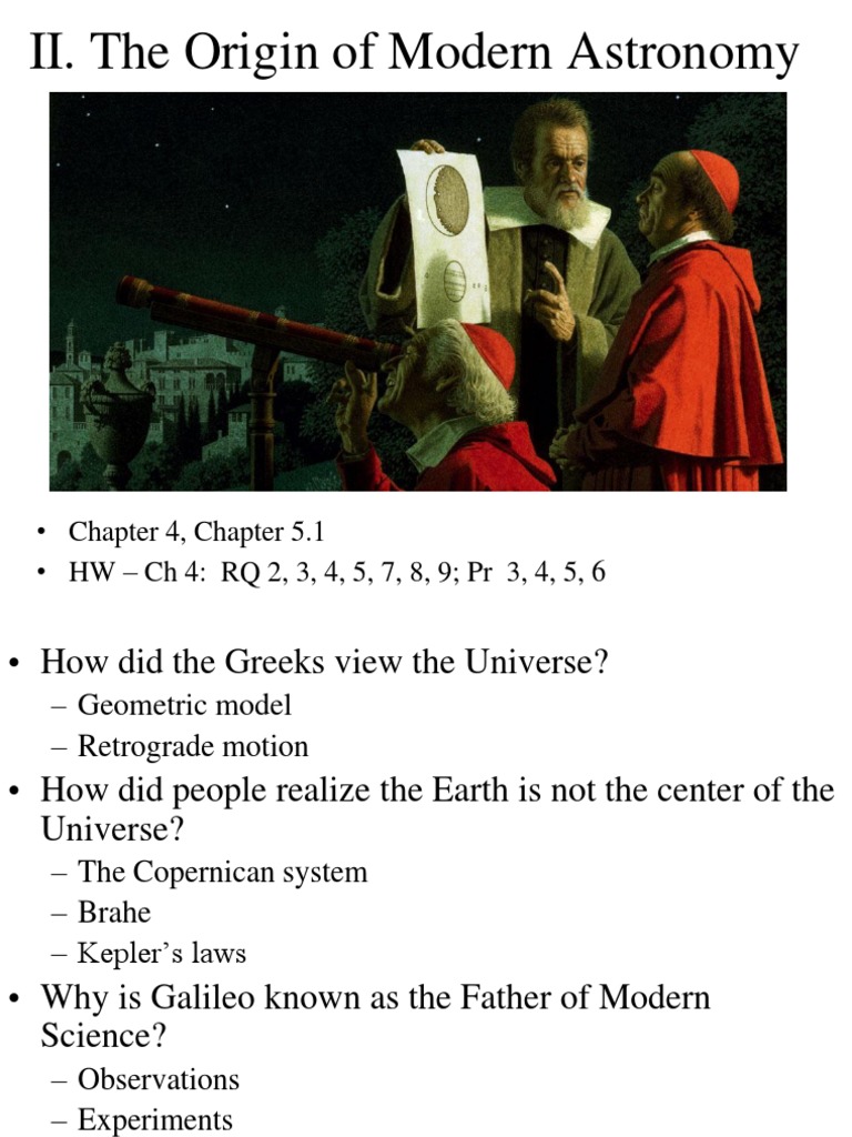 2 - Origin of Modern Astronomy | PDF