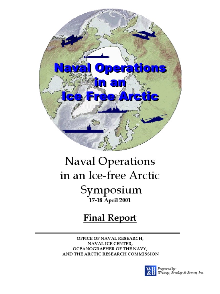 Naval Operations in an Ice-Free Arctic | PDF | United States Navy ...