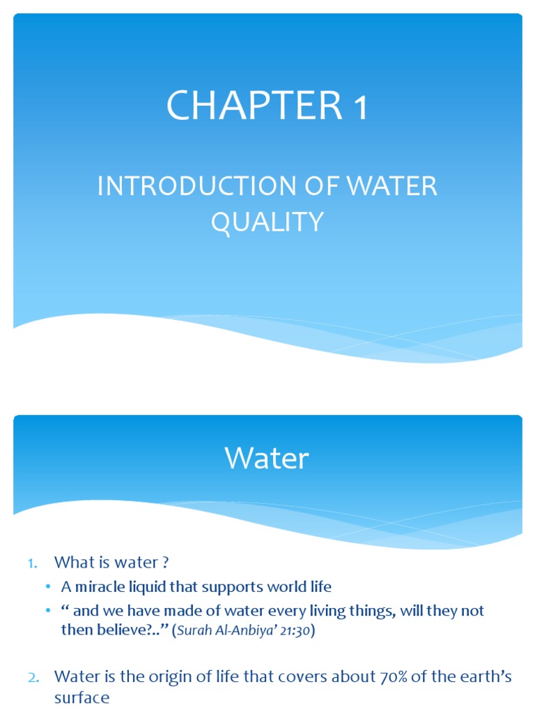 Water Quality | PDF | Groundwater | Water Quality