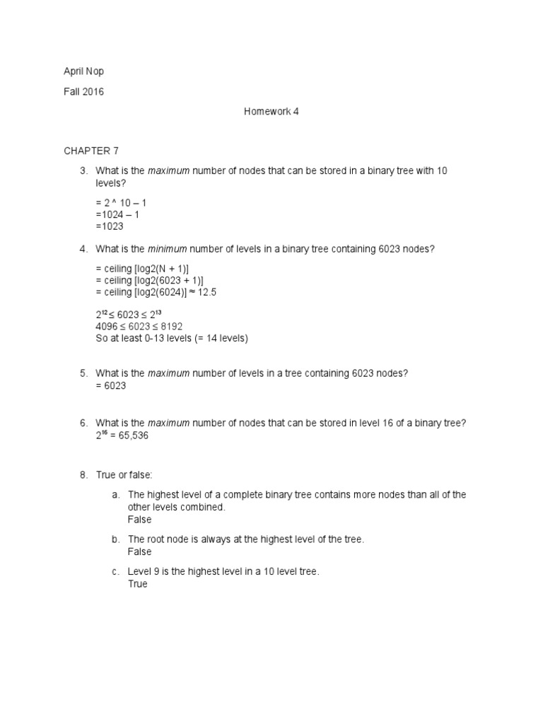 HW4 | PDF | Theoretical Computer Science | Algorithms And Data Structures