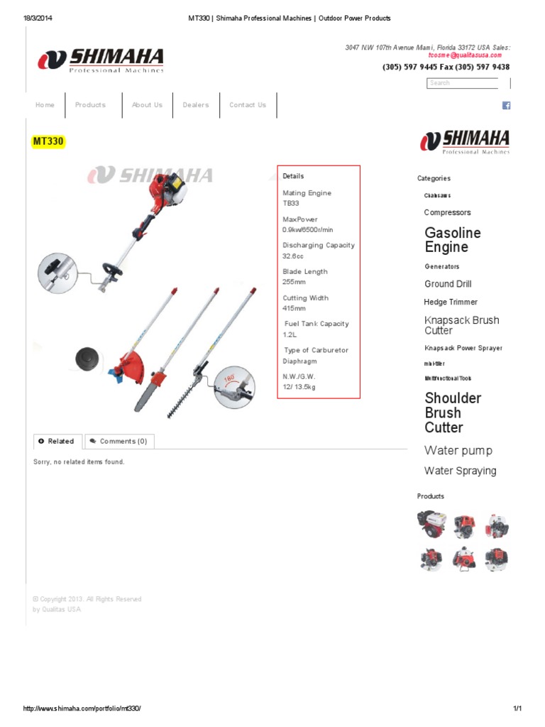 Shimaha MT330 Multifuntional Tool 1 | PDF | Engines | Machines