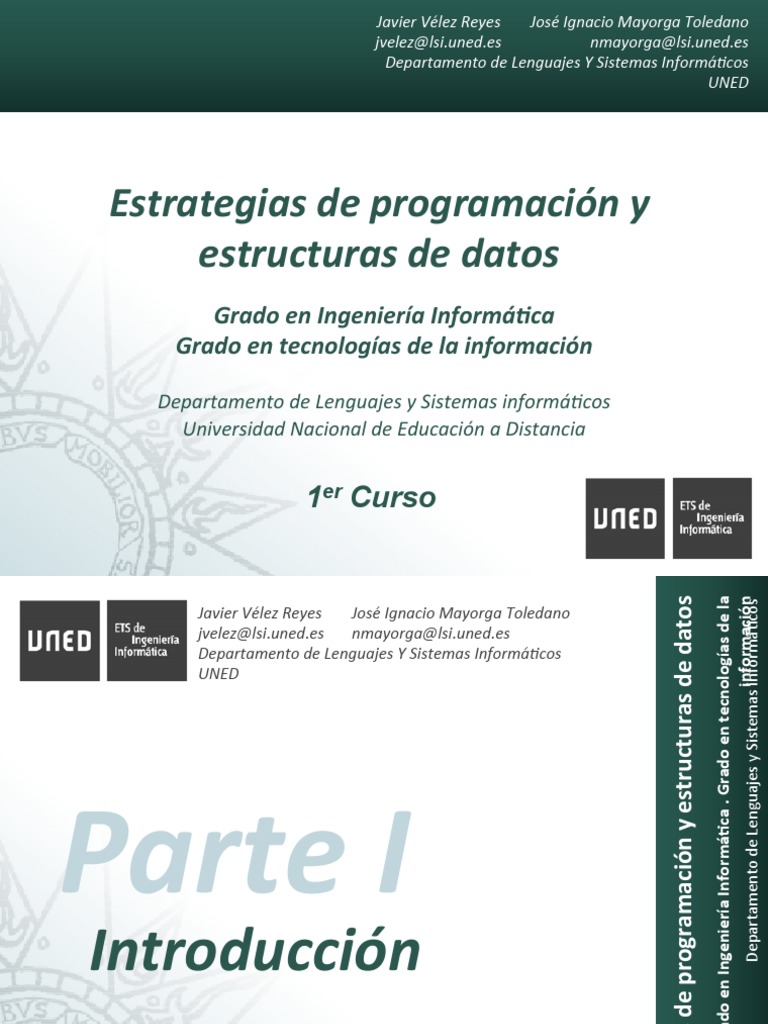 Estructura de Programacion y Estructura de Datos PDF | PDF | Herencia ...