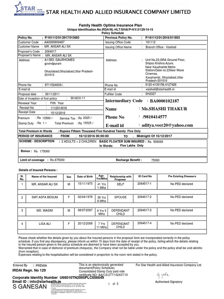 Policy | PDF | Insurance | Cheque