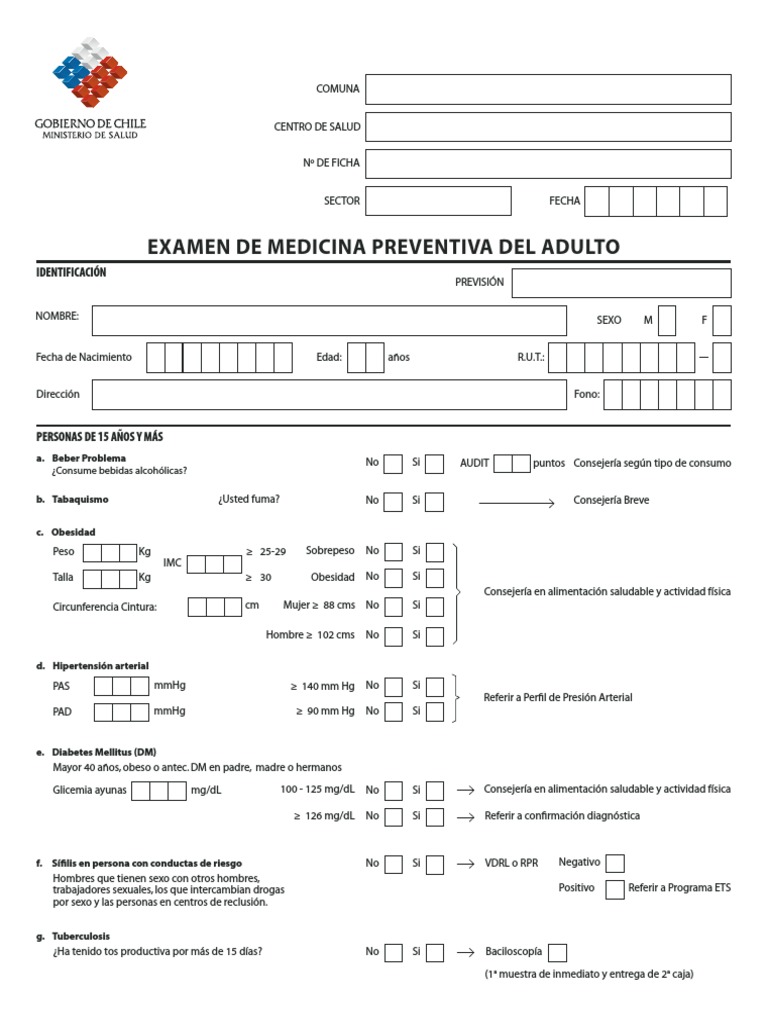 Formulario Emp Adulto | PDF