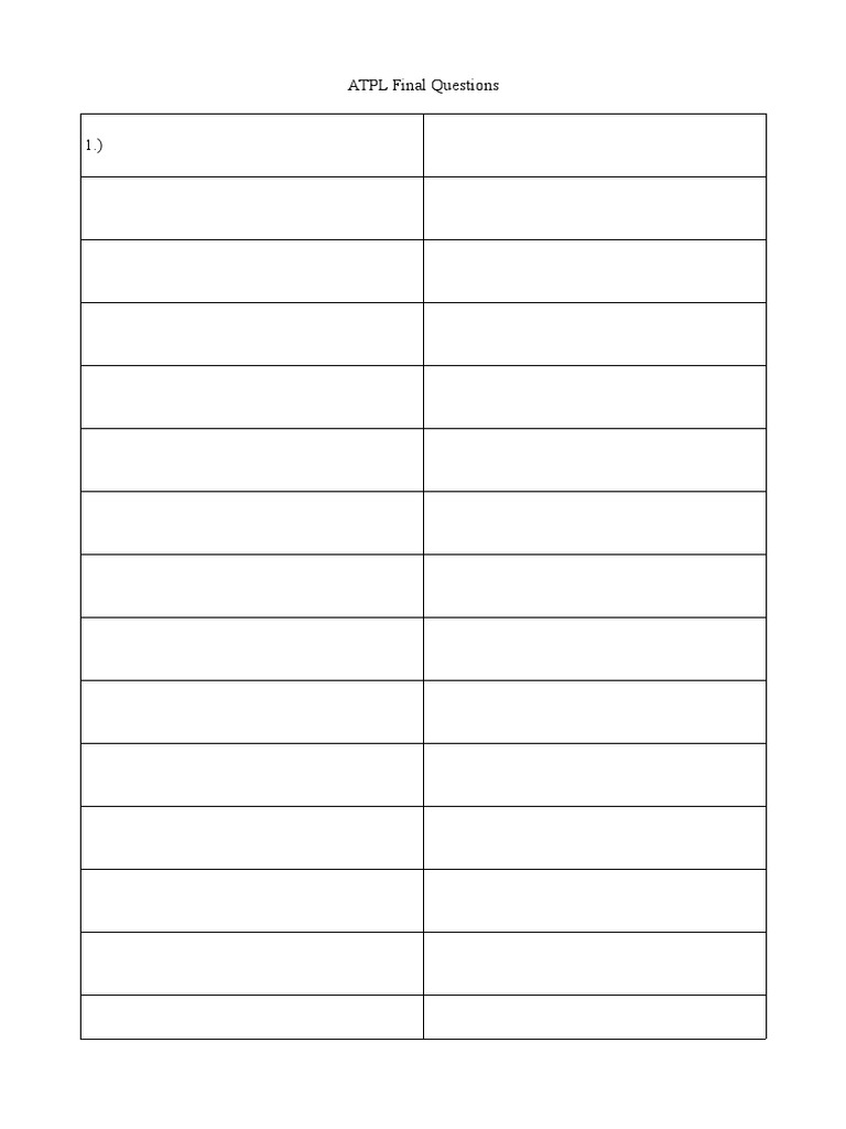 ATPL Final Questions | PDF