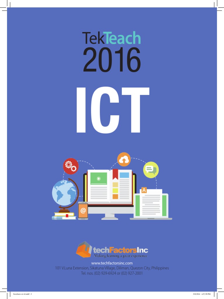 2016 TekTeach ICT Brochure | Educational Technology | Educational ...