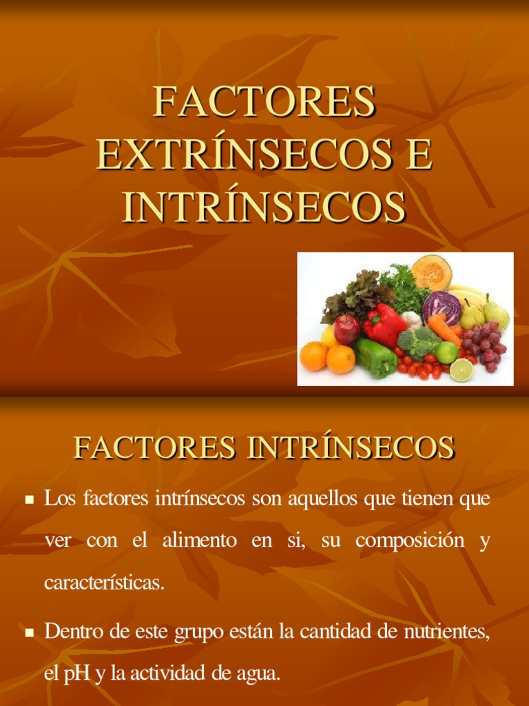 Factores que influyen en el crecimiento microbiano en la leche: Intrínsecos y extrínsecos | PDF ...