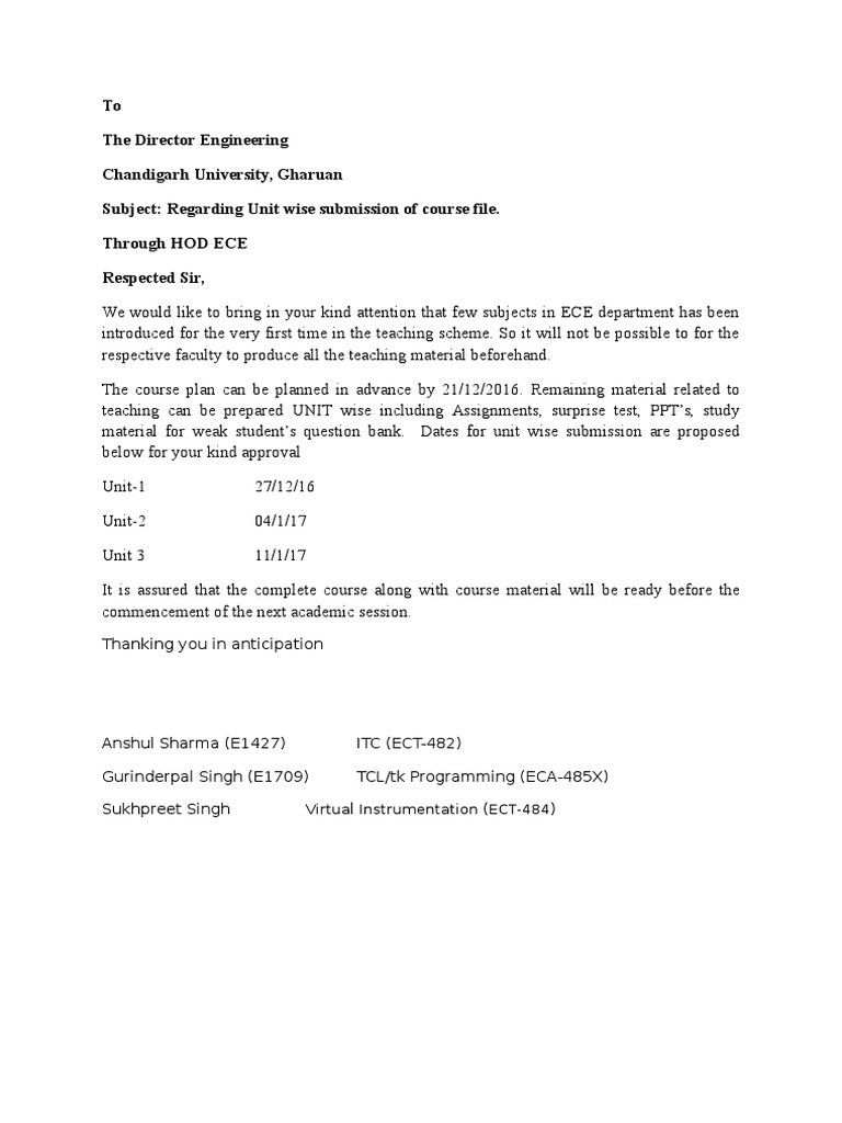 Course File Extension | PDF