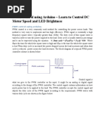 Arduino DC Motor Control Tutorial | PDF | Mosfet | Electrical Components