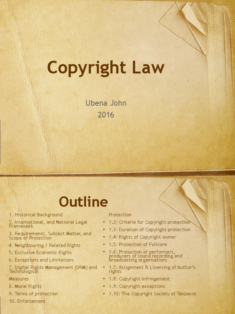 Copyright | PDF | Copyright | Intellectual Property Law