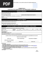 Formato DC 3 Microsoft Word | PDF