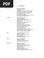 Major Scales Fingerings For Trumpet | PDF | Musical Scales | Musical ...
