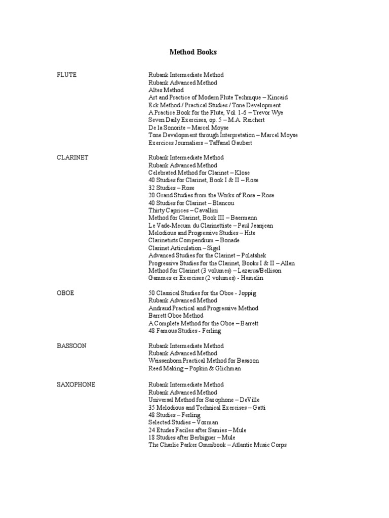 Instrument Method Books | PDF | Trumpet | Trombone